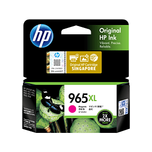 HP 965XL High Yield Magenta Original Ink Cartridge (3JA82AA) - Shop HP ...