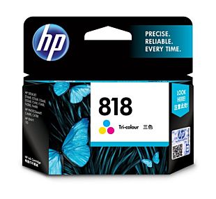 HP 818 Tri-color Original Ink Cartridge - (CC643ZZ) - Shop HP.com India