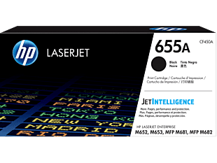 HP 655A Black Original LaserJet Toner Cartridge - (CF450A) - Shop HP ...