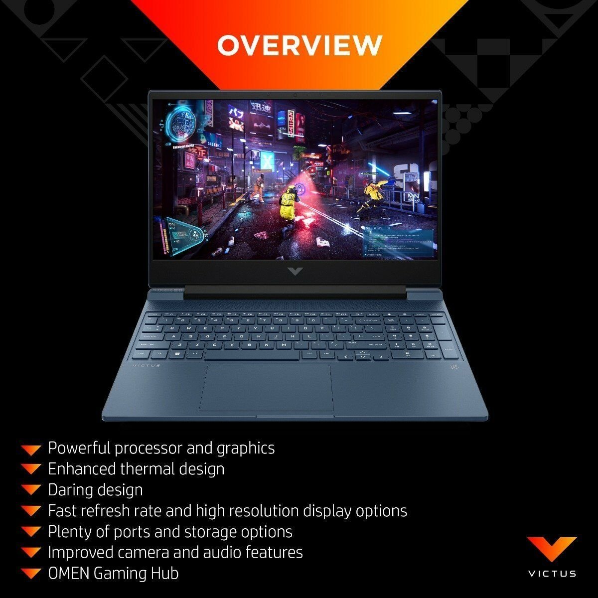 Buy HP Victus 15.6 inch Gaming Laptop 15-fa1064TX (13th gen i7-13700H ...