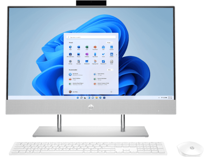 HP All-in-One Desktop PC 24-dp0817in - 60.45 cm (23.8) (22X62AA) - Shop ...